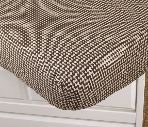 Houndstooth Fitted Crib Sheet | Cotton Tale Designs